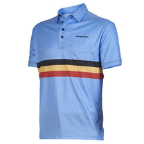 Montreux Polo - Dust Blue – DannyShane | Designer Cycling Apparel