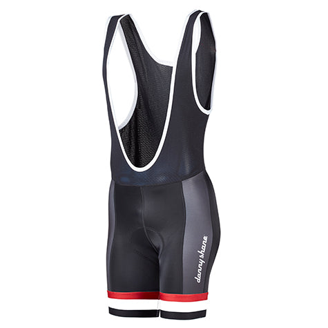 Limited Rainier Red Bib – DannyShane | Designer Cycling Apparel